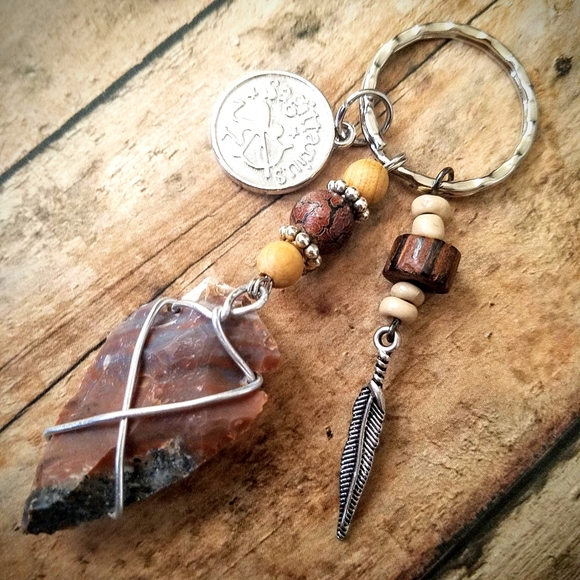 Accessories | Sagittarius Arrowhead Keychain | Poshmark